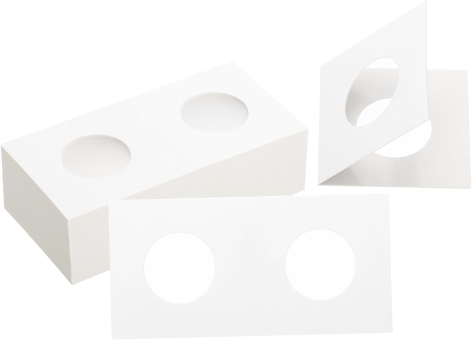 Amazon.com : PATIKIL 2 x 2 Coin Flips, 200 Pack 25mm Cardboard Coin ...