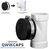 Amazon.com: Fernco QC-3.75 3-in. Qwik Cap Schedule 40 PVC Pipe Socket ...
