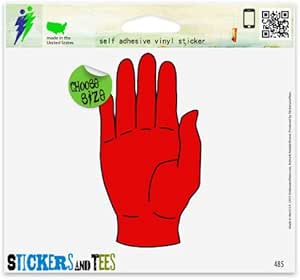 Amazon.com: Red Hand of Ulster Car Sticker Indoor Outdoor 6" x 3 ...