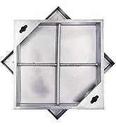 Amazon.com: MOSINSBO 16” Cast Iron Manhole Cover and Frame, B Class ...