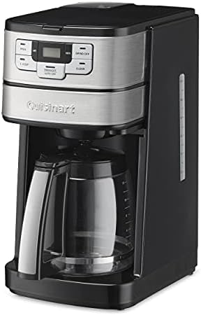 Cuisinart Automatic Grind and Brew 12-Cup Coffeemaker with 1-4 Cup ...