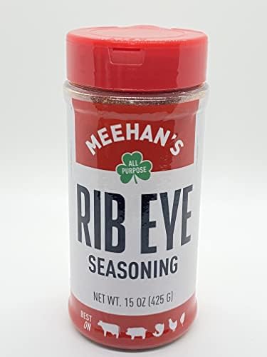 Amazon.com : Meehan's Rib Eye Seasoning, 15 Oz Jar, 2 Pack : Grocery ...