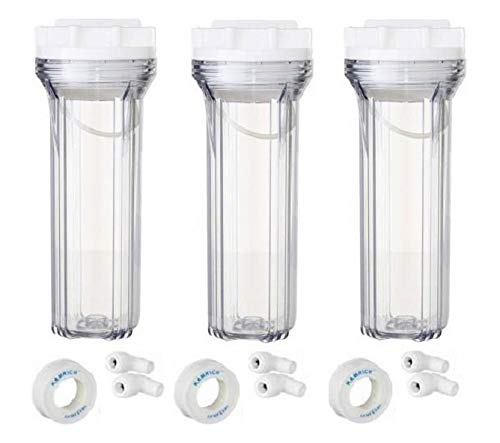 RRPURE Pre filter Transparent Housing Bowl For Water Purifier (Pack Of ...