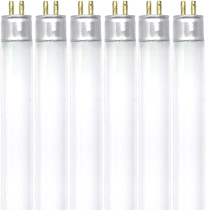 F8 T5/CW Fluorescent Light Bulbs, 12 Inch 8W Under Cabinet Bulbs, Cool ...