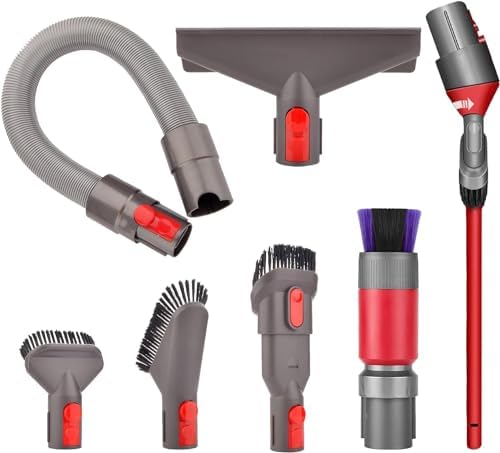 Loveco Kit d'accessoires compatible avec Dyson V15 V12 V11 V10 V7 V8 ...