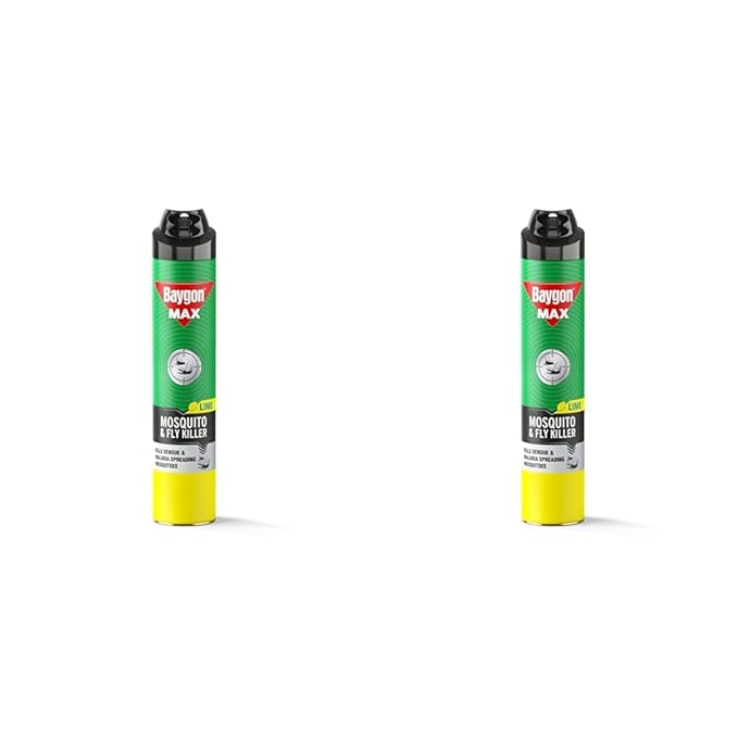 Baygon Max Mosquito and Fly Killer Spray, 625ml | Lime Fragrance ...