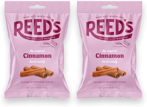 Amazon.com : Reed’s Individually Wrapped Cinnamon Candy | Traditional ...