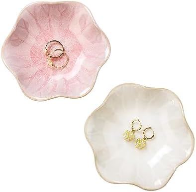 Amazon.com: TIGERMILLION Jewelry Tray Dish, Ring Holder for Jewelry ...