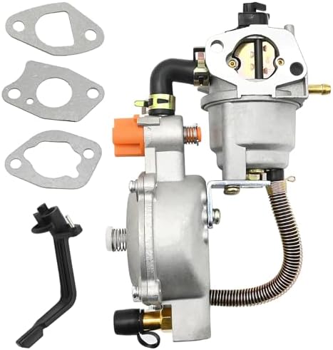 Amazon.com : Toolyuan GX160 Dual Fuel Carburetor LPG NG Conversion Kit ...