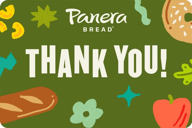 Amazon.com: Panera Bread Thank You Gift Card - Email Delivery: Gift Cards