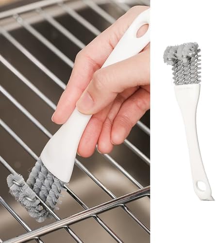 YelaJoy 2Pcs 2-in-1 Bird Cage Cleaner Brush & Scoop 6.7 * 1.8 inch ...