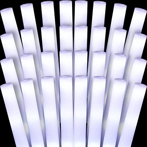 Amazon.com: Liliful Glow LED Cheer Sticks Light up Glow Sticks Wedding ...