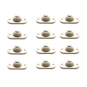 Self-Adhesive casters ABS + 304 Stainless Steel Ball Bearing Small ...