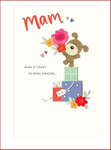 UK Greetings Mam Mother's Day Card - Mam when it comes to being amazing ...