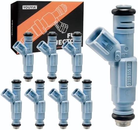 Amazon.com: YOUYIA 0280155849 Fuel Injectors 8pcs Compatible with ...
