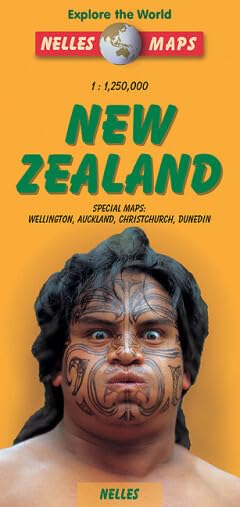 Nelles New Zealand Travel Map: Nelles Maps: 9783886185528: Amazon.com ...