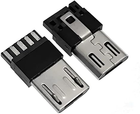 Amazon.com: Micro USB Male Port Connector, Conwork 10-Pack Straight ...