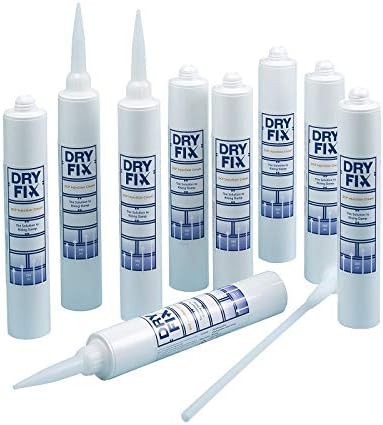 DryFix DPC Damp Proofing Injection Cream 380ml (BBA Approved) x9 ...