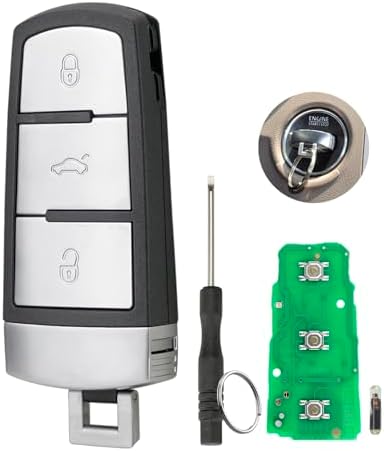 3C0959752BA For VW Passat Remote Key Fob VW Passat B6 3C Passat B7 Key ...