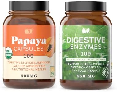 Amazon.com: Complete Natural Products Organic Papaya Enzymes 100 ...