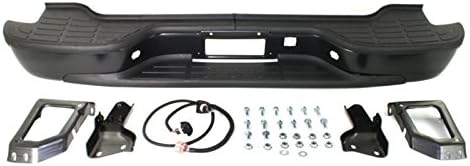 Amazon.com: MBI AUTO - Primered, Steel Rear Bumper Assembly Compatible ...