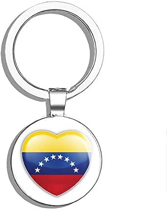 Amazon.com: PRS Vinyl Venezuela Glossy Heart World Flag Double Sided ...