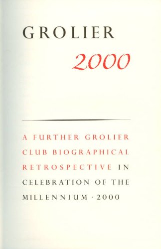Buy Grolier 2000 Book Online at Low Prices in India | Grolier 2000 ...