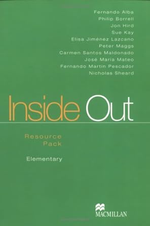 Inside Out Elementary. Resource Pack. : Amazon.com.tr: Kitap