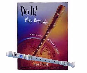 Recorder Pack: West Music Bare Bones Soprano Recorder with Do It! Play ...