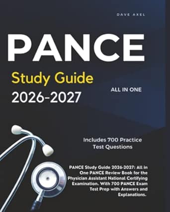 Amazon.fr - PANCE Study Guide 2026-2027: All in One PANCE Review Book ...