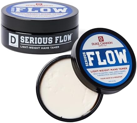 Amazon.com: Duke Cannon Men's Serious Flow Hair Styling Putty - The ...