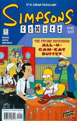 THE SIMPSONS COMICS NO. 142 IT'S CRAB-TACULAR!: Bongo Comics: Amazon ...
