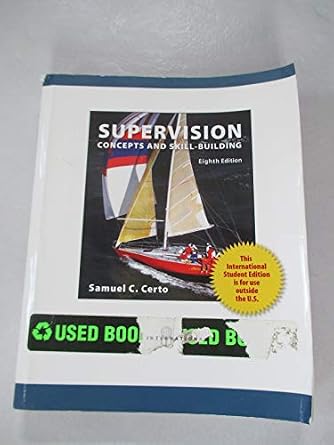 Supervision: Concepts and Skill-Building: 9780078029189: Human ...