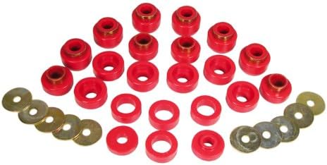 Amazon.com: BST BSSP Body Mount Bushings Insert Red 22-Piece Kit for ...