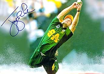 Hand Signed Autograph flying Photo of greatest fielder of all time of ...