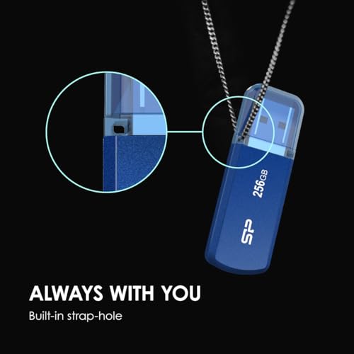 Silicon Power 32GB, Helios 202 Series, Blue, USB 3.0 Flash Drive ...