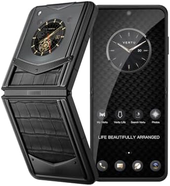 Amazon.com: VERTU IRONFLIP Alligator Skin Flip Cell Phone, Unlocked ...
