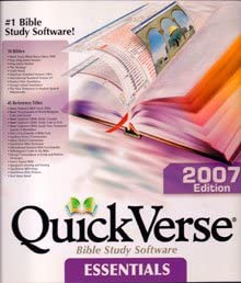 Amazon.com: QuickVerse 2007 Essentials Bible Study Software ...