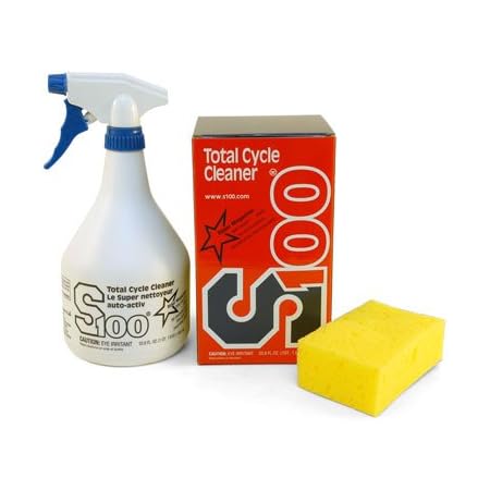 Amazon.com: S100 Total Cycle Cleaner 1 L Deluxe Kit : Automotive