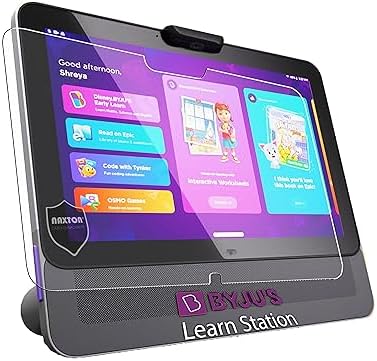 naxton® 9H Pro Screen Protector for BYJU'S LEARN STATION 10.1 Inch Tablet [Bubble Free], [Anti ...