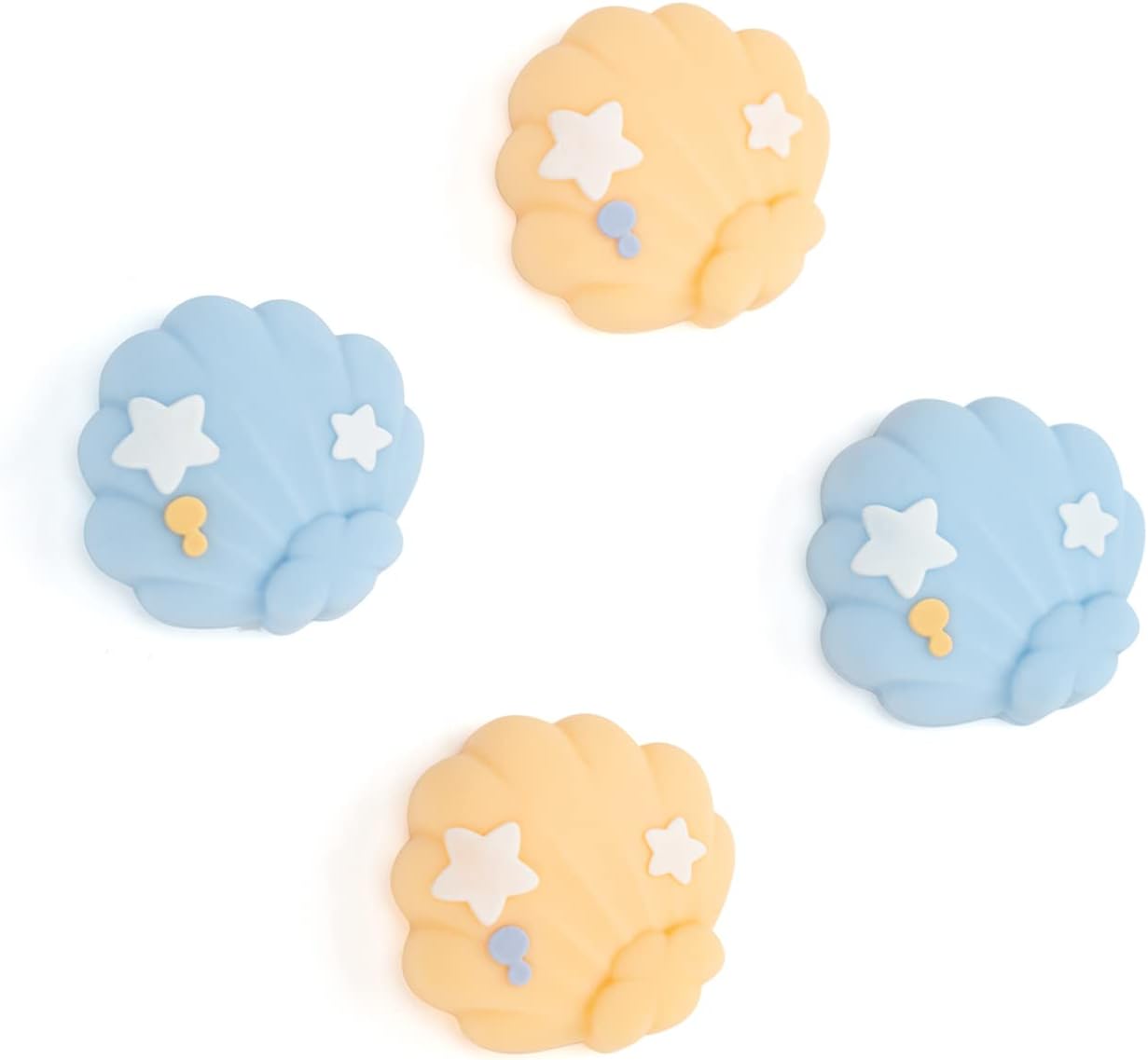 Amazon.com: GeekShare Cute Silicone Joycon Thumb Grip Caps, Joystick ...