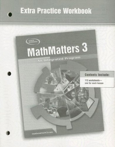 Amazon.com: MathMatters 3: An Integrated Program, Extra Practice ...