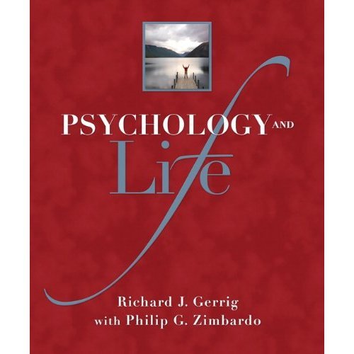 Psychology and Life 19th Edition (Book Only): Richard J. Gerrig ...
