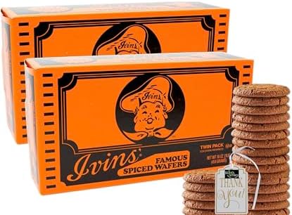 Amazon.com: Spiced Wafers Ivins Famous Cookies | Natural Ingredients ...