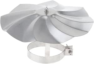 Amazon.com: Earssa Stainless Steel Rain Cap Chimney Cap Outdoor Cone ...