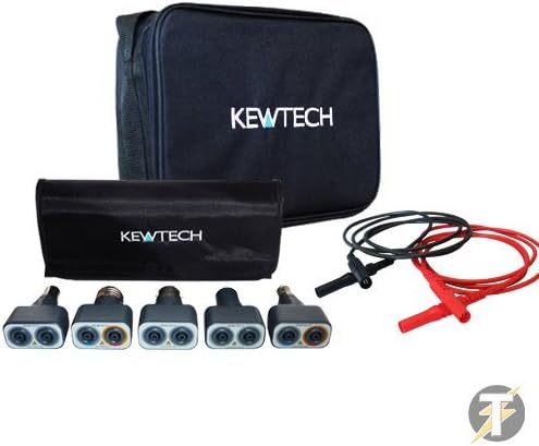 Kewtech Lightmate Test Kit- KIT51 (Lightmate Kit, Black & Red Test ...