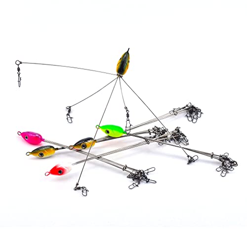 Umbrella Fishing Rig Umbrella Rig, 5 Arms Alabama Rigs 12 Bladed ...