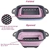 Collapsible Sieve,Collapsible Colander,2 PCS Collapsible Colander ...