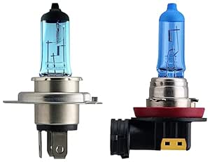 PHILIPS H8 12360 Diamond Vision Foglight Bulb (12V, 35W) 12569EVB1 H4 ...