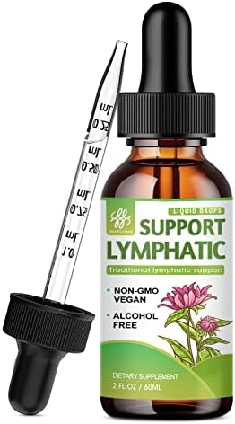 Amazon.com: USDA Organic Lymphatic Drainage Drops - Lymph Detox ...